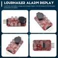 Loud hailer Lipo battery voltage alarm display Checker 2-3S LED display ...