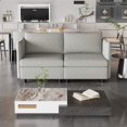 Side Armrest For Modular Sofa Combo Parts Pair Of Armrests For ...
