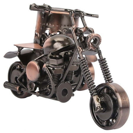 Retro Motorcycle Model Pen Holder, Motorcycle Pen Holder, Retro ...