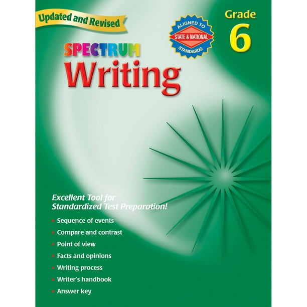 Spectrum Writing Workbook Grade 6 Walmart Walmart spectrum-writing-workbook-grade-6-walmart-walmart