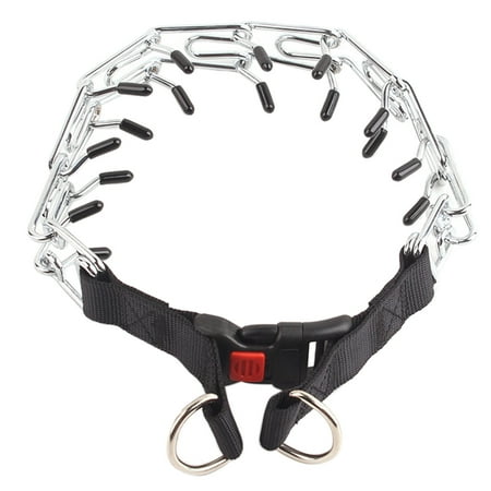 Iron Pet Choker Dog Prong Collar Pinch Training Adjustable Size With ...