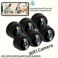 1-6pcs Wireless Security Camera - 1080P HD, 2.4G WiFi, Wide-Angle View ...