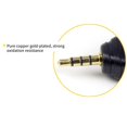 3.5mm 4 Pin Male/Female Connector Terminal Earphone Adapter Stereo Plug ...