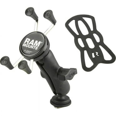 RAM Mounts X-Grip® Double Ball Component Phone Mount with Drill-Down ...