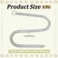 Alloy Full Rhinestone 5-Row Chain Belts for Trench Coat Overcoats ...