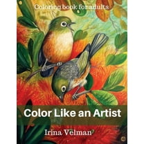 Color Like an Artist: Coloring Book for Adults, (Paperback) - Walmart.com