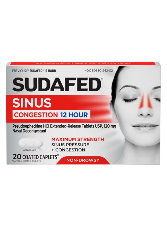 Pseudoephedrine in Allergy Medicine - Walmart.com