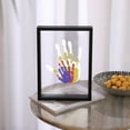 DIY Family Handprint Kit, Wood Keepsake Frame, Gift Set with 4 ...