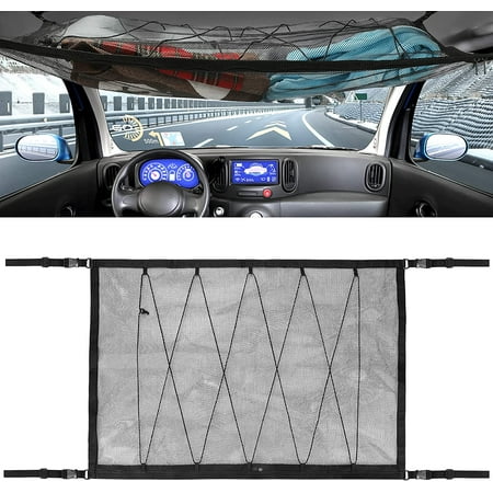Car Ceiling Storage Net, Car Interior Ceiling Cargo Net, Storage Net ...