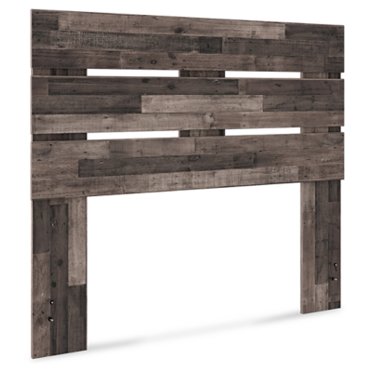 Nexera Twin Size Panel Wood Headboard, Bark Grey - Walmart.com