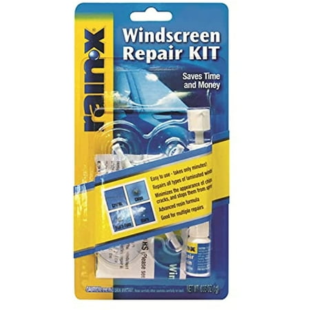 RainX Fix a Windshield Do it Yourself Windshield Repair Kit, for Chips ...