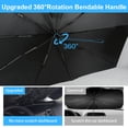 Oziral Windshield Umbrella Sun Shade for Car,360° Rotation Bendable ...