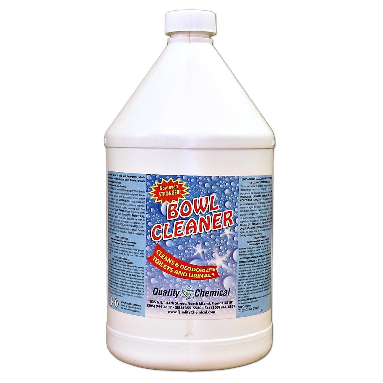 High power acid super-emulsion Bowl Cleaner - 1 gallon (128 oz ...