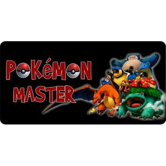 Pokemon License Plate
