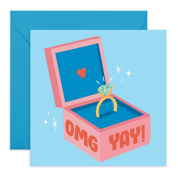 Central 23 - Cute Congratulations On Your Engagement Card - Engagement ...