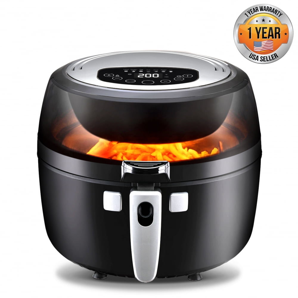 NutriChef Countertop Oven Air Fry Cooker - Healthy Kitchen Air Fryer ...