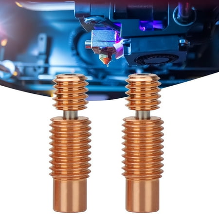 Mymisisa 2x Copper Titanium Bimetal Heatbreak for E3D V6 Prusa I3 MK3 ...