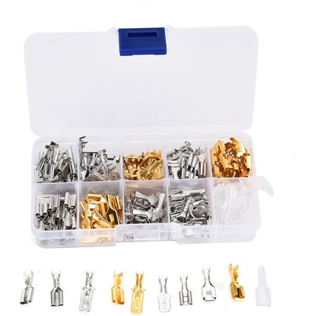 150Pcs Wire Terminals Blocks Brass Oxidation Resistance Corrosion ...