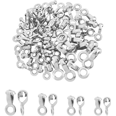 50 pc 304 Stainless Steel Ball Chain Connectors Real 18K Gold Plated 5 ...