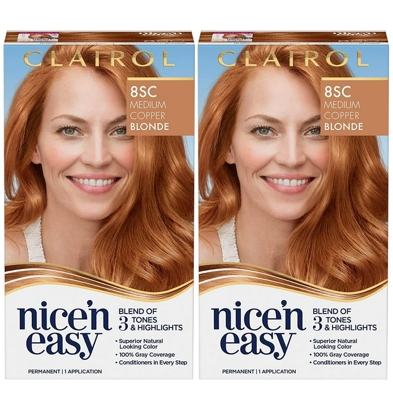 Medium Copper Blonde Hair Color