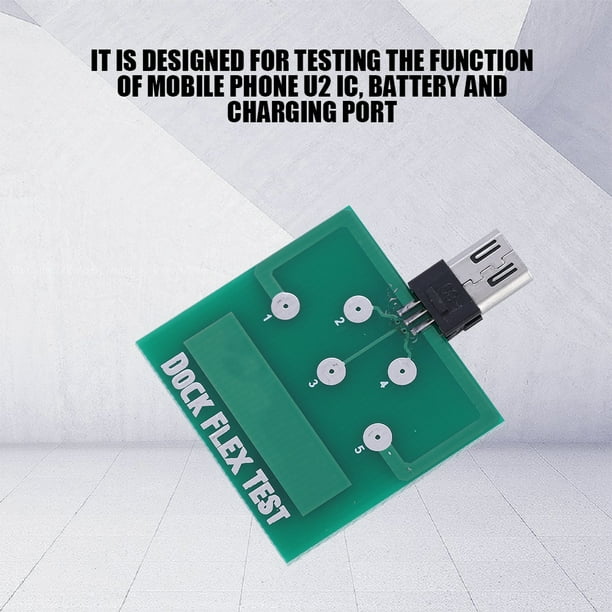 Dock Test Board, Charging Dock Test Board PCB U2 IC Function Testing ...
