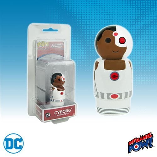 Justice League Cyborg Pin Mate Wooden Figure - Walmart.com