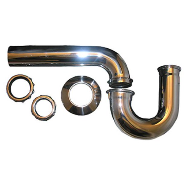 03-3503 1.5 x 1.25 in. Chrome P Trap - Walmart.com - Walmart.com