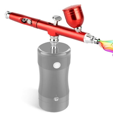 ZenStyle Airbrush Kit Mini Portable Air Compressor Hose Makeup, Cake ...