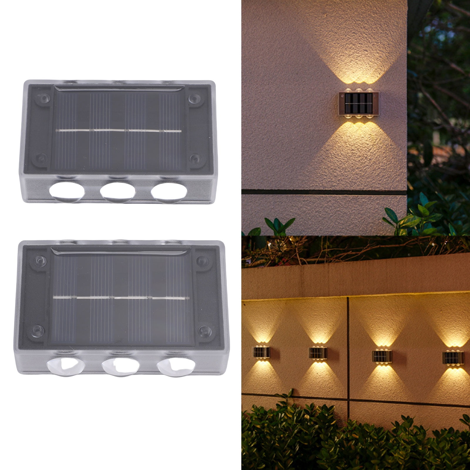 Click here for Mgaxyff Lumières Murales Solaires 2pcs Lounseurs M... prices