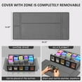 Trading Card Storage Box with Commander Display, 3900+ MTG Deck Box, 4 ...