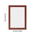 8 X 10 Inch Wooden Picture Frame, Displays Picture 5x7 with Mat or 8 X ...