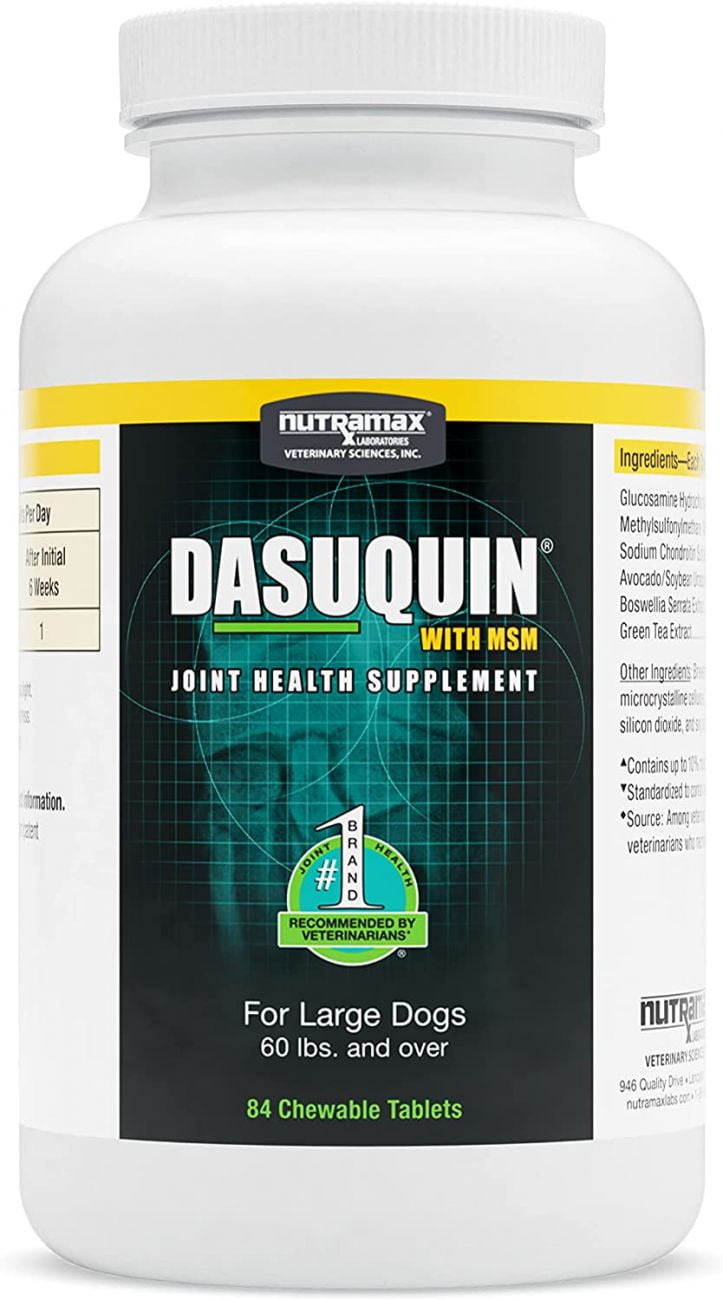 Dasuquin MSM Chewable Tablets for Large Dogs 84ct - Walmart.com
