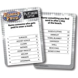 Platinum Family Feud Jumbo Card Game, Interactive Fun for Kids, Teens ...