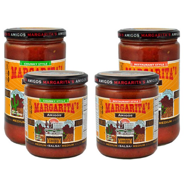 Margaritas Margarita Medium Salsa 6-24oz - Walmart.com