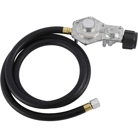 LZMY 5FT Two Stage Propane Regulator with Hose - 5/8-18UNF Female for ...