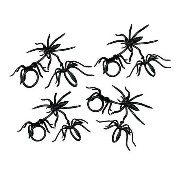 Pack of 144 - Spider Rings 2" - Party Favor - Halloween Candy ...