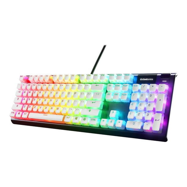 SteelSeries PRISMCAPS - Keycap set - US English - white - for Apex 5, 7 ...