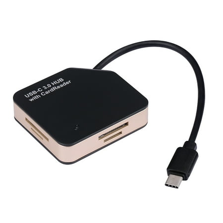 LUNA Connection Kit USB 3.0 Type-C HUB With Secure Digital Memory Card ...