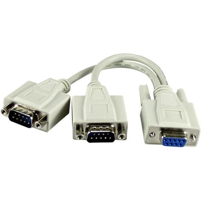 8 in. Serial DB9 Female to DB9 Male Splitter | Walmart Canada