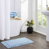 Simply Shabby Chic Blue Rush Cotton Bath Mat Rug 20x30 - Walmart.com