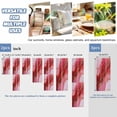 Abstract Red Ombre Marble Texture Window Privacy Film, Rainbow Film ...