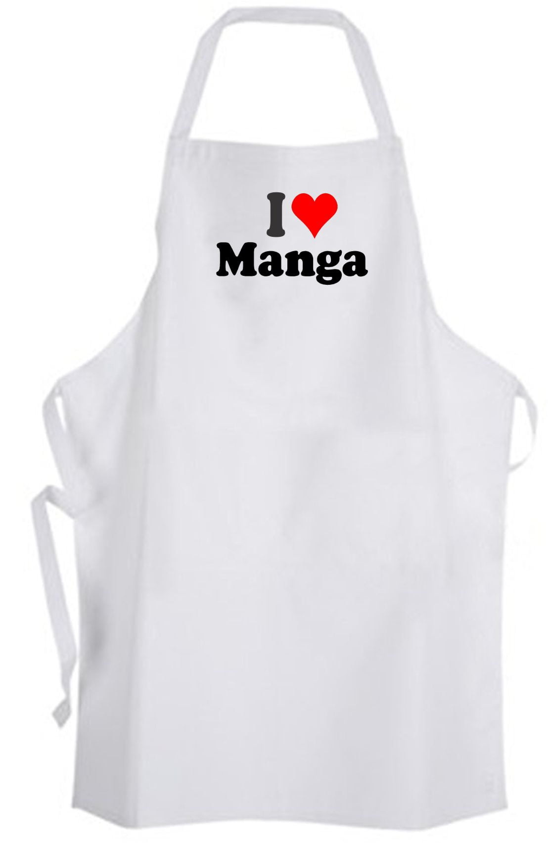 Aprons365 - I Love Manga – Apron – Anime - Walmart.com