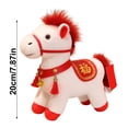 20cm Small Red Year Of The Horse Mascot 2026 Chinese Zodiac Keepsake A ...