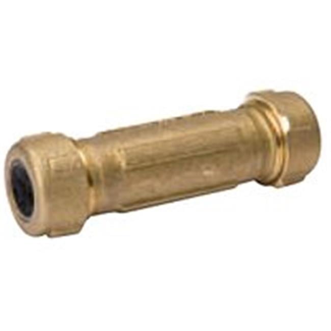 160-305NL Compression Coupling 1 Brass - Walmart.com