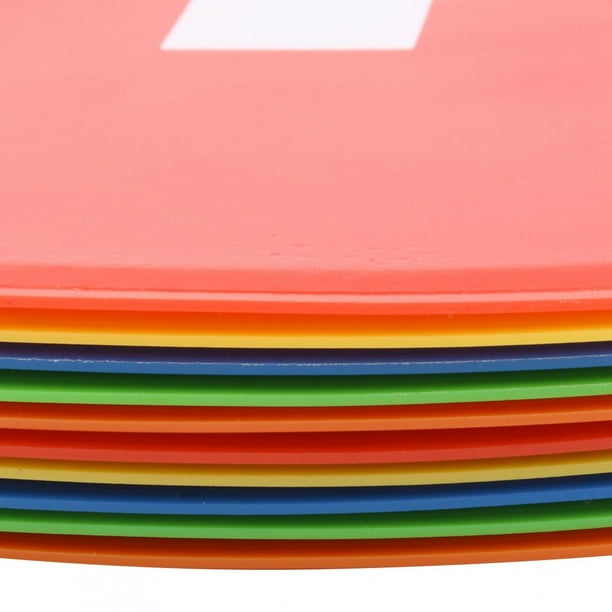 10 Pcs Football Markers,Football Training Equipment Signs Discs Signs ...