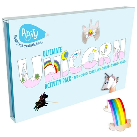 Unicorns Arts and Crafts kit. 50+ Unicorn Activities: Paper Craft ...