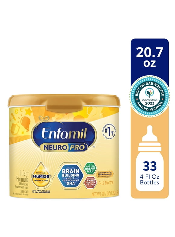 Enfamil Baby Formula in Baby Formula | Yellow - Walmart.com