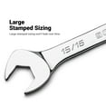 Capri Tools 5/16 in. Angle Open End Wrench, 30Â° and 60Â° angles, SAE ...
