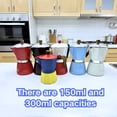 6 Espresso Cups, 10 Oz | Mongdio Stovetop Espresso Maker Moka Pot ...