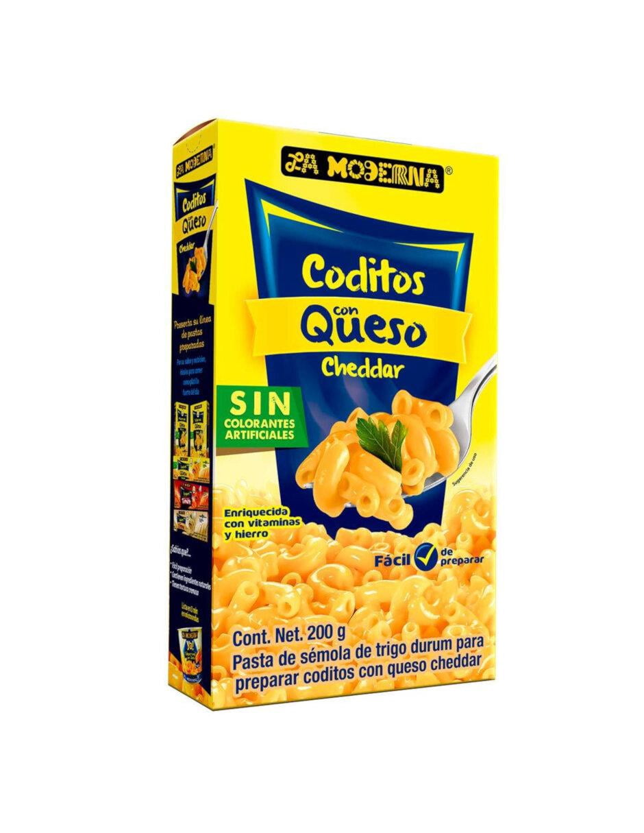 Pack de 20 Sopa para Pasta La Moderna Coditos C/queso 200 gr La Moderna ...